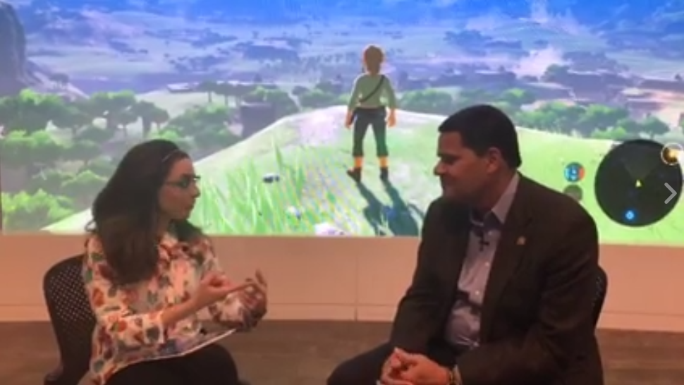 Reggie da pistas sobre poder guardar partidas del Nintendo Switch en la ...
